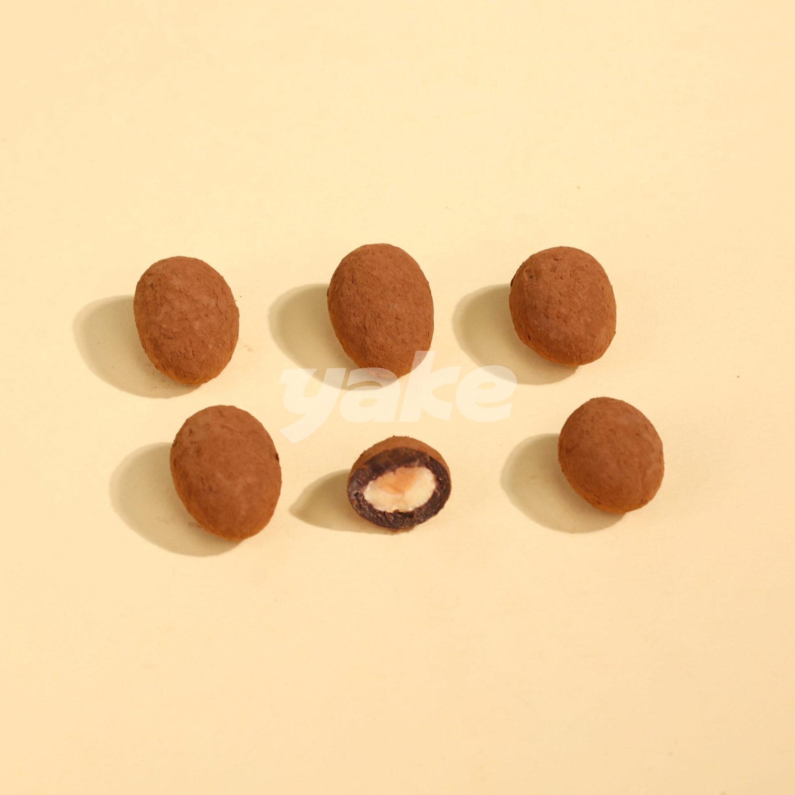 Cocoa-Dusted Chocolate Almonds - ChinaCandyFactory.com